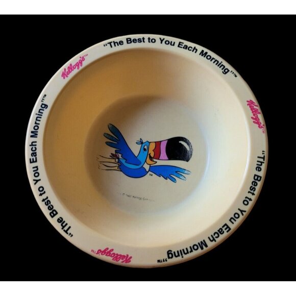 Kitchen | Kelloggs Cereal Bowl Toucan Sam Fruit Loops Vintage 1995 ...